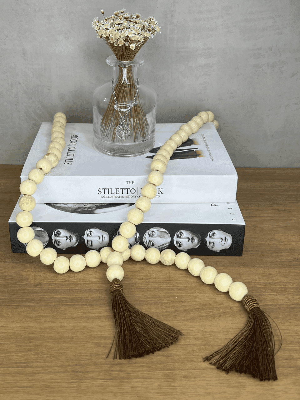 Colar De Mesa Off White - 135cm | Marambo