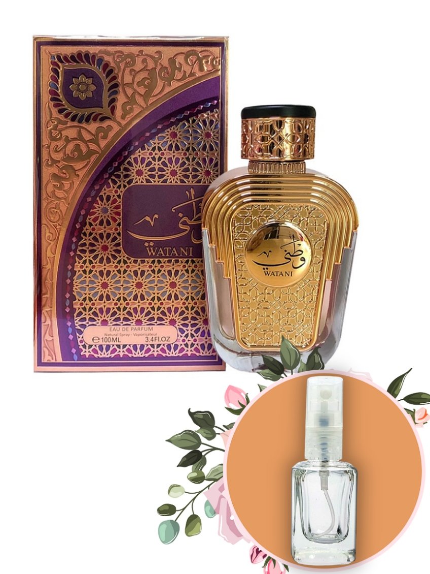 Decant Perfume Árabe Feminino Watani Al Wataniah Eau de Parfum | Chêro ...