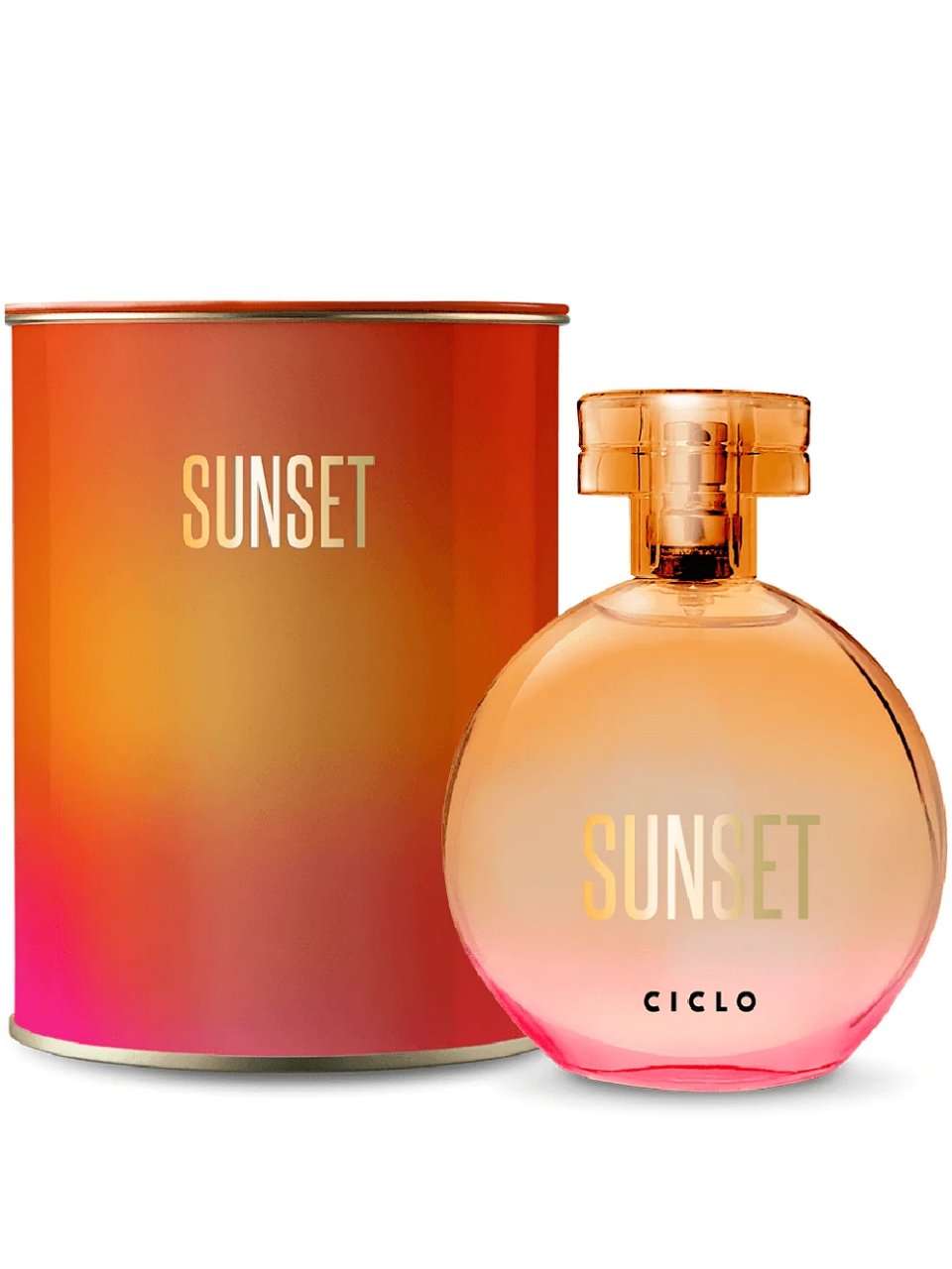 Perfume Feminino Sunset Ciclo - Lata de 100ml | Chêro Meu Perfumaria ...
