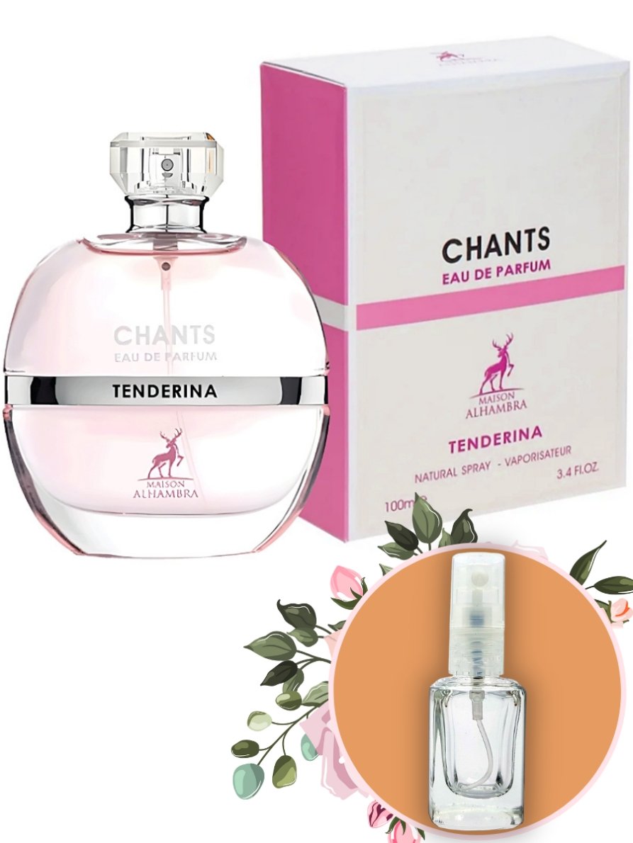Decant Perfume Árabe Feminino Chants Tenderina Maison Alhambra Eau de ...