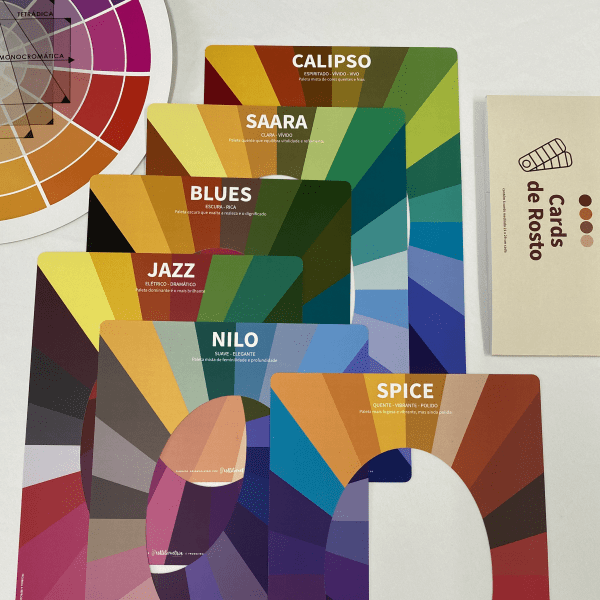 6 Cards de Rosto Vesttilometria | Papelícia