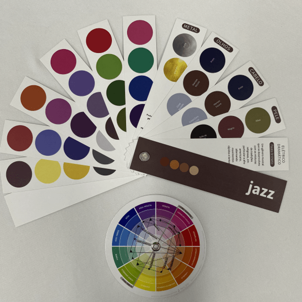 Leque (Individual) de Cores Vesttilometria | Papelícia