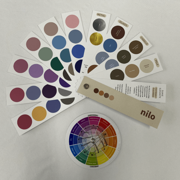 Leque (Individual) de Cores Vesttilometria | Papelícia