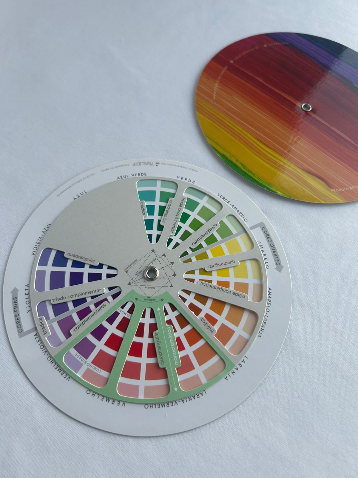 Círculo Cromático 15cm | Papelícia