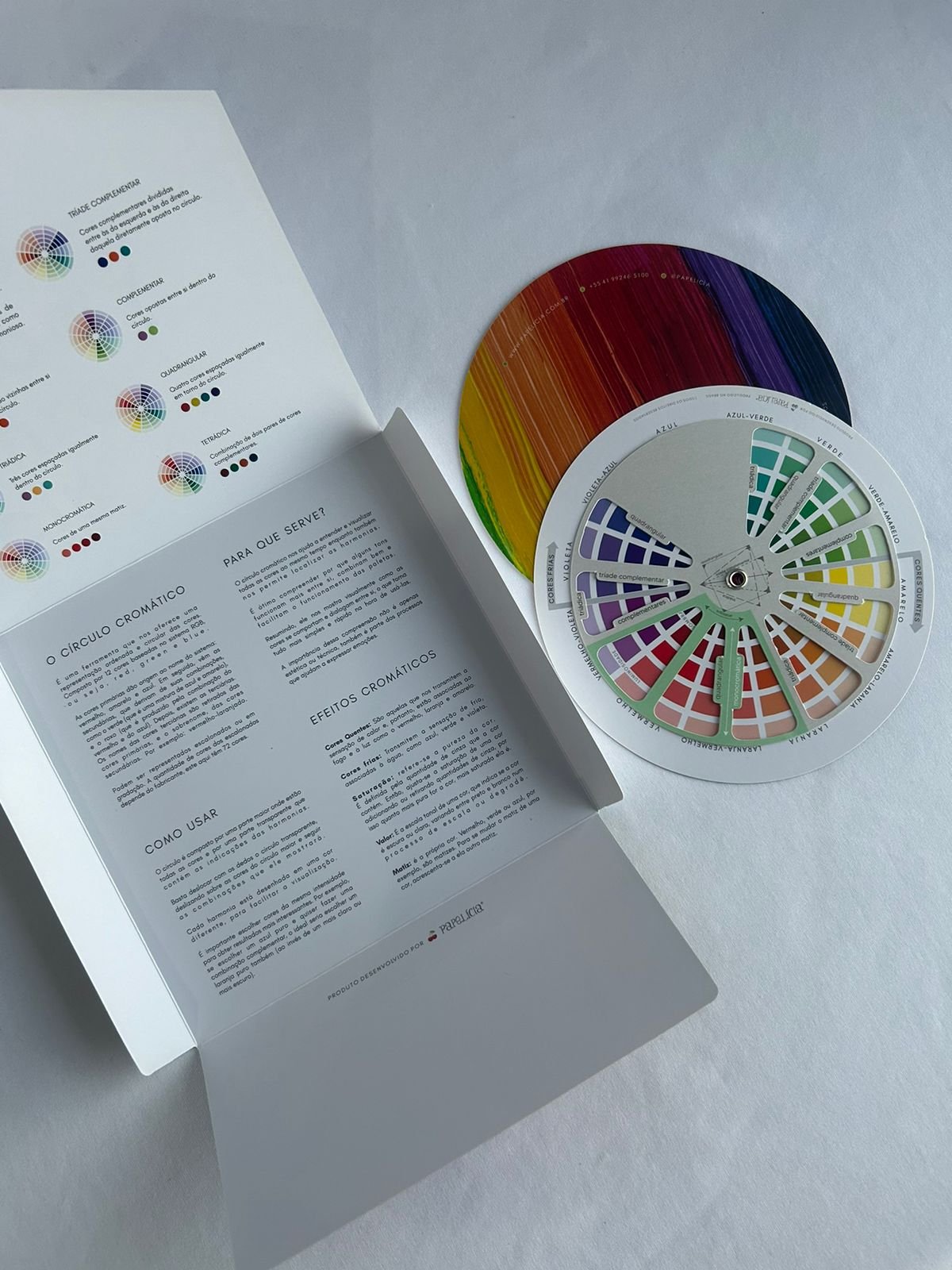 Conjunto de Círculo 15cm com Case | Papelícia