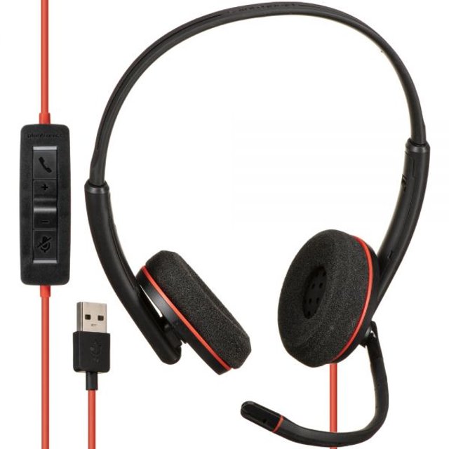 Headset Poly Blackwire C3220 Stereo Usb A 209745 101 Ifontech Loja