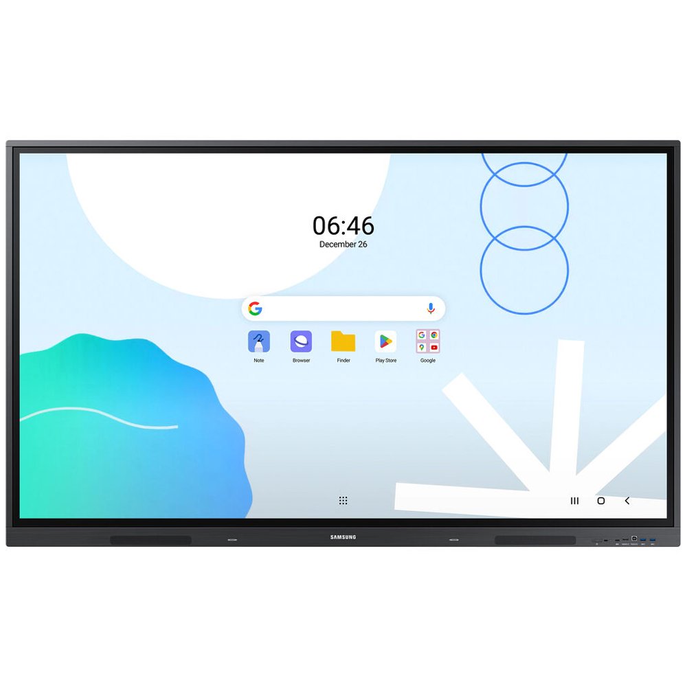 Monitor Profissional Interativo Samsung LED 75" WA75D, 4K, Android 13 ...
