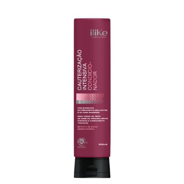 iLike Cauterização Intensiva Condicionador - 300ml | iLike Professional