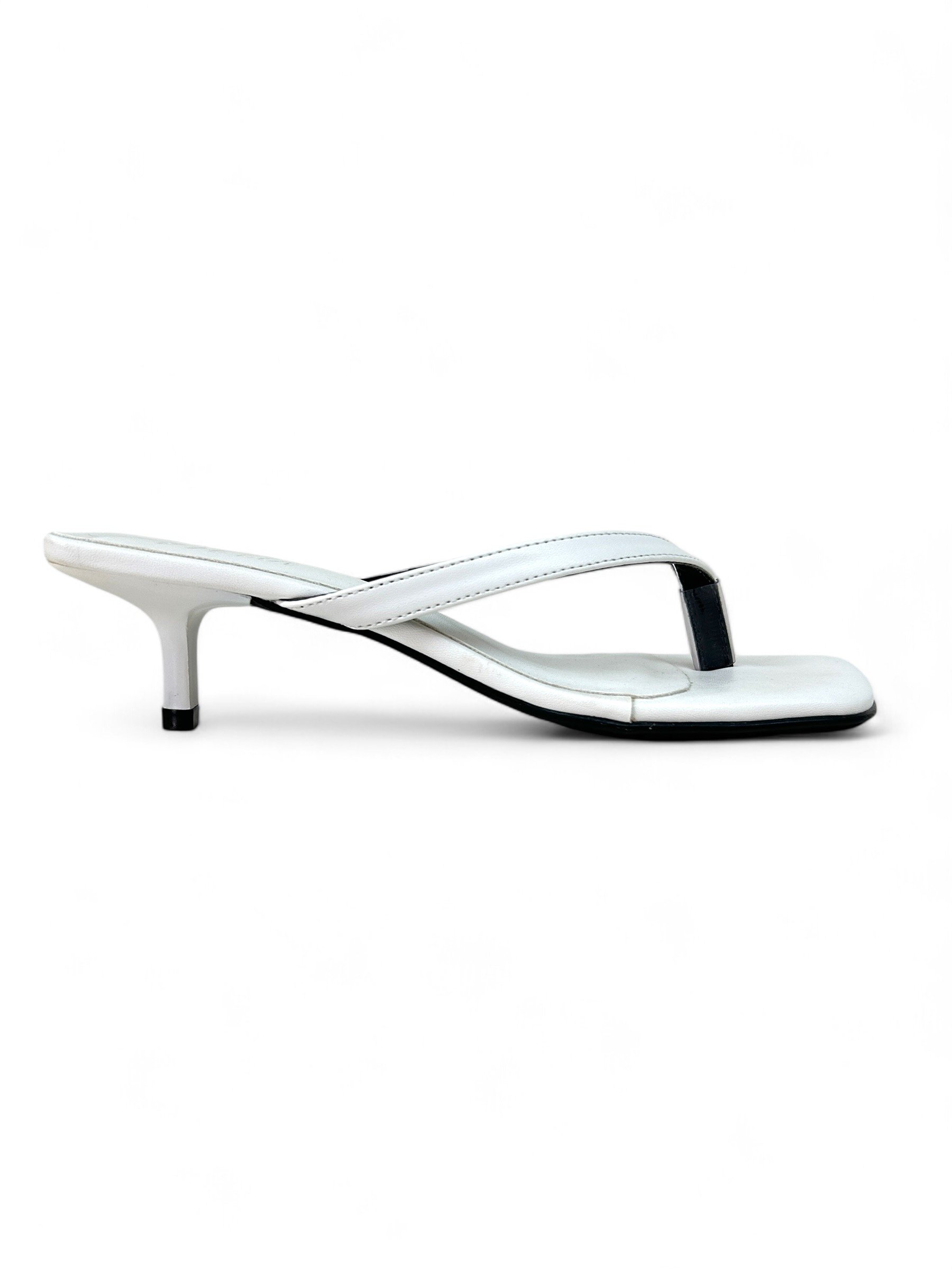 CHINELO DE SALTO LUNA - BRANCO | Titta Shoes