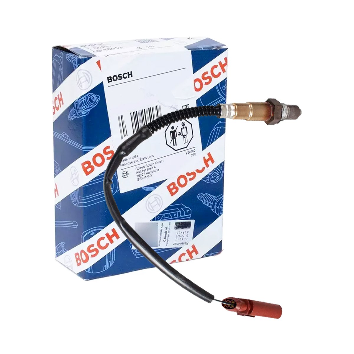Sonda Lambda Pós catalisador Bosch - Gol G5 1.0 Total Flex 2009 ate ...
