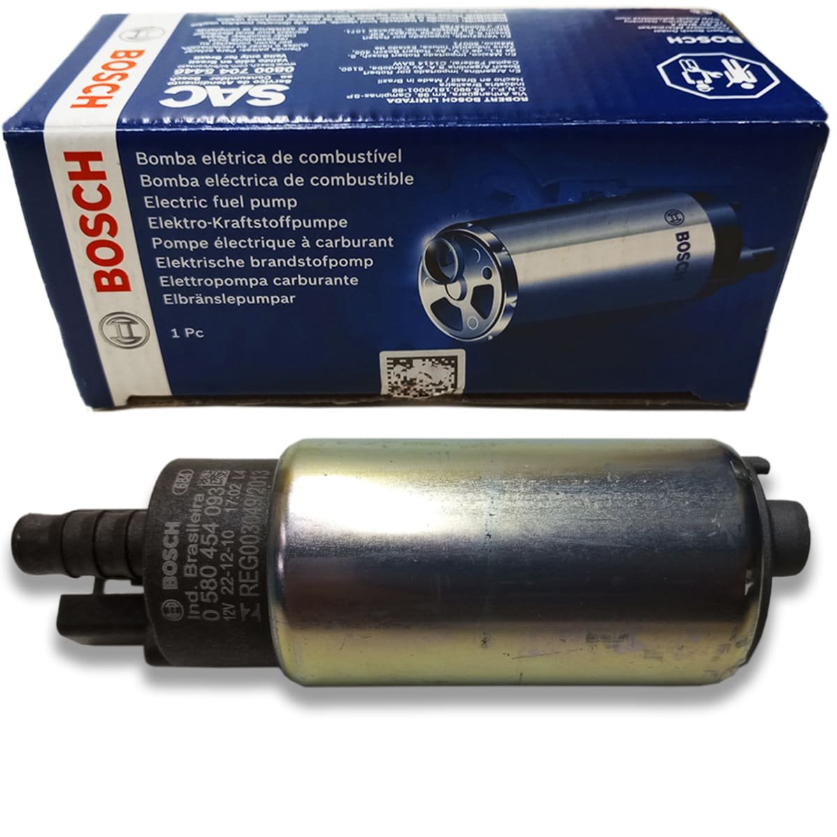 Refil Bomba Combustível Bosch 3.0 Bar Universal GM Gasolina 0580454093 ...