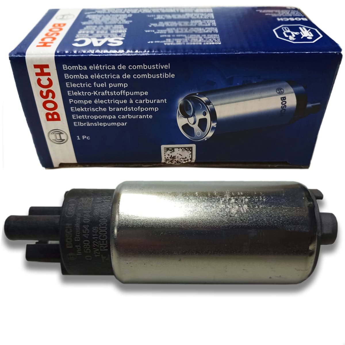 Bomba Refil de Combustível Original Bosch Universal Gasolina 3 Bar ...