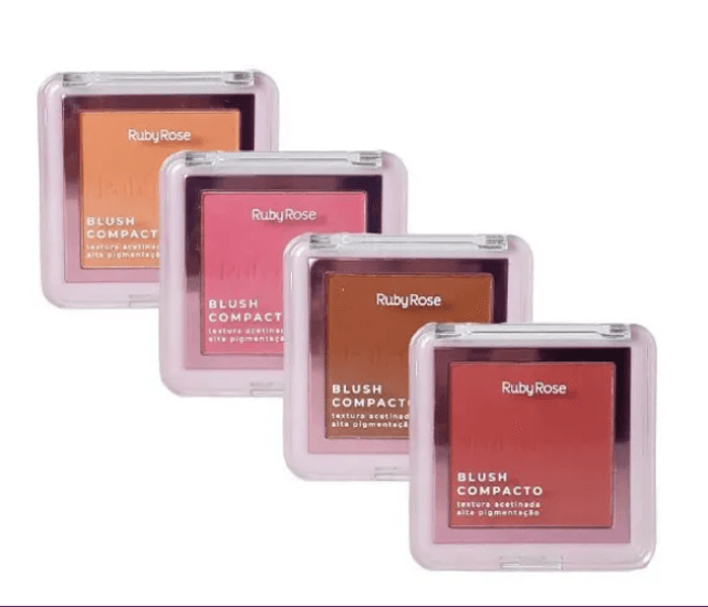 Blush Compacto Ruby Rose HBF861 | Loja de Maquiagem Online | Stela ...