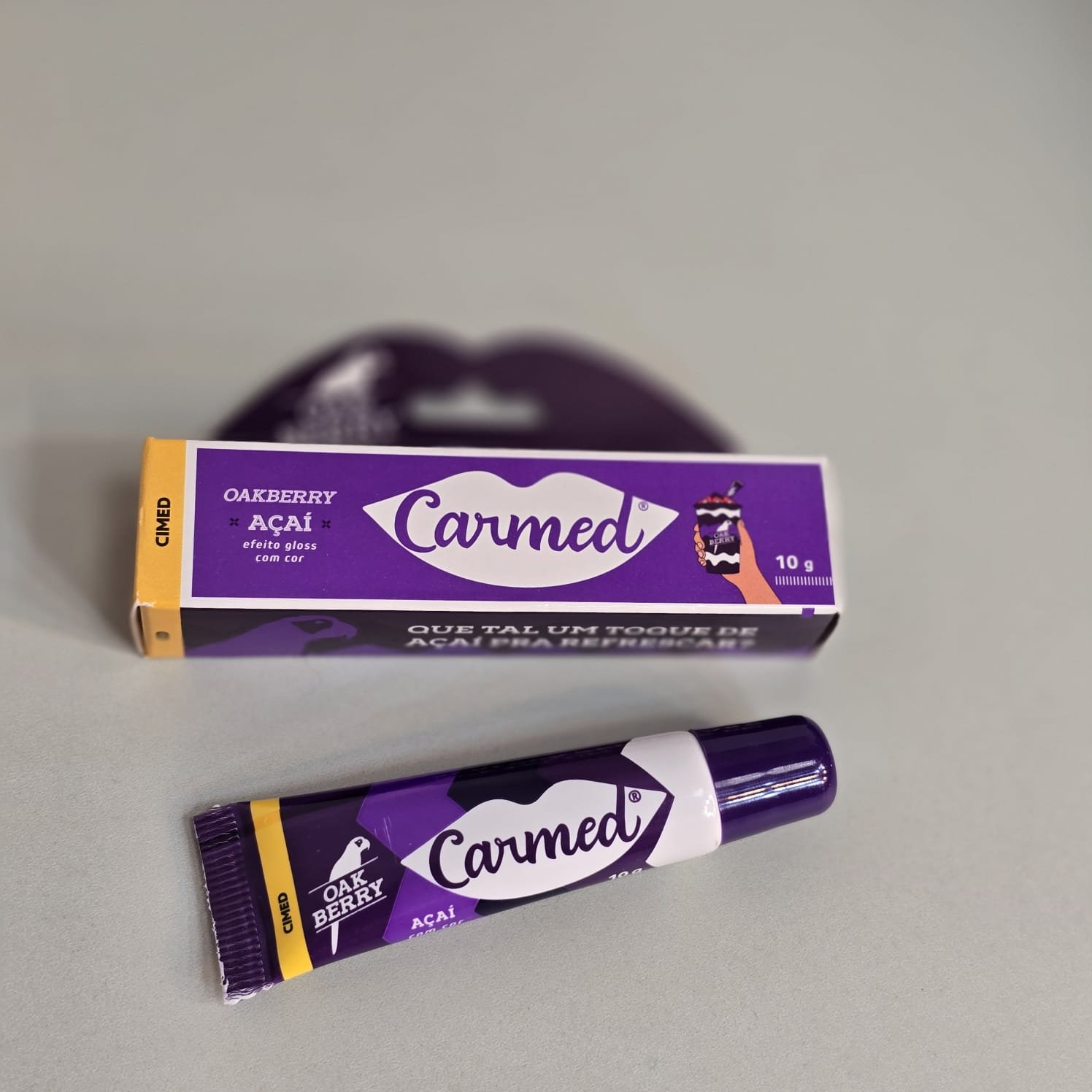 Hidratante Labial Carmed Oak Berry Açai com Cor | Stela