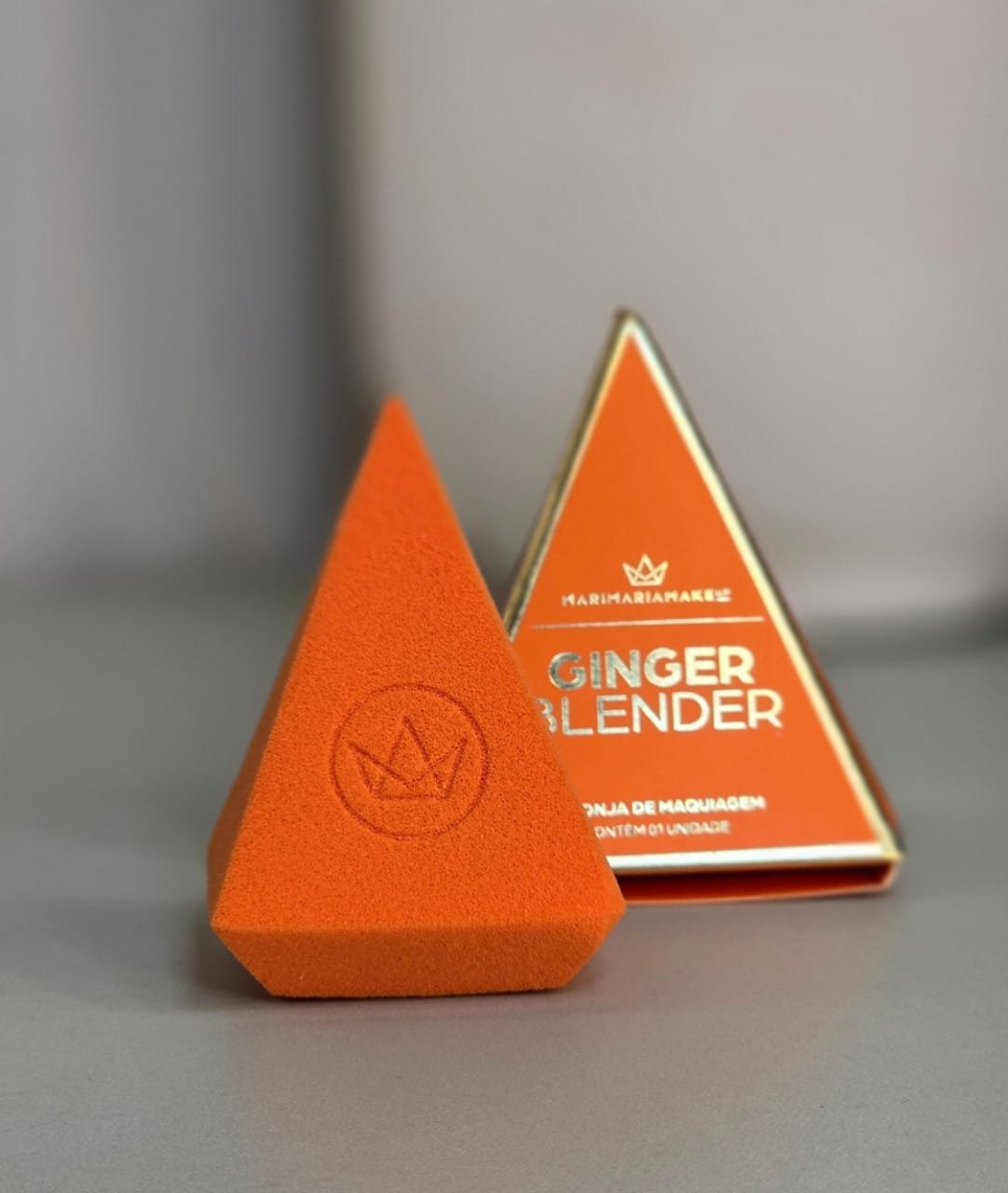 Esponja Piramide Ginger Blender Mari Maria | Loja de Maquiagem Online ...