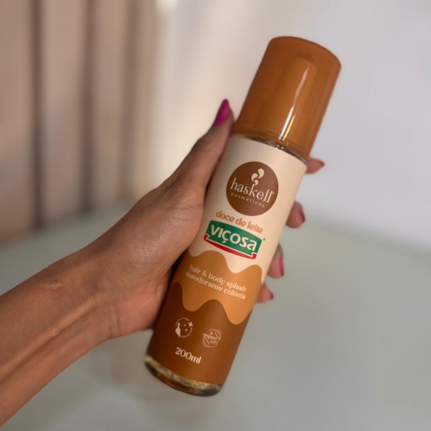 Body Splash Desodorante Colônia Doce De Leite Haskell | Stela