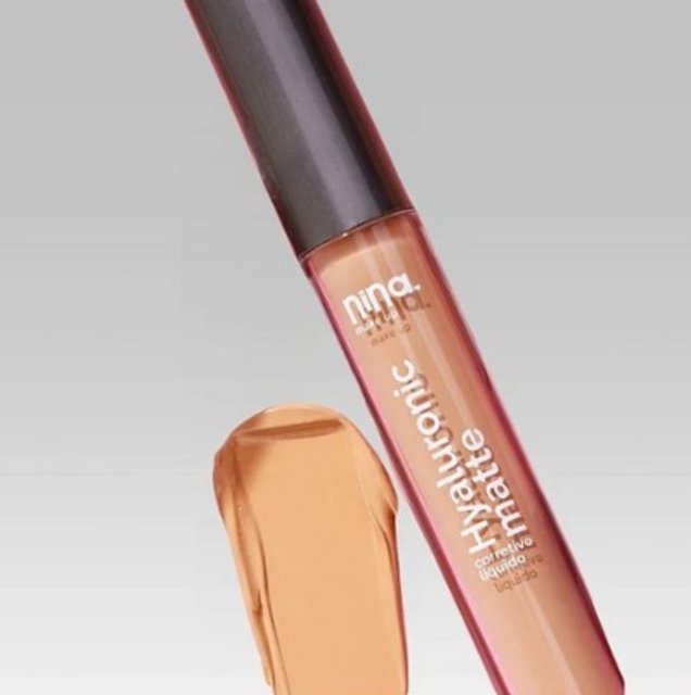 Corretivo Líquido Hyaluronic Matte Nina Makeup | Stela