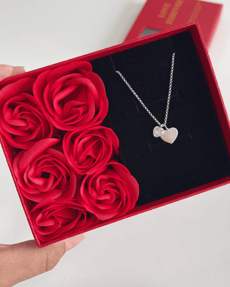 Colar Gravação Personalizada Coração Prata 925 | Bellitas Joias