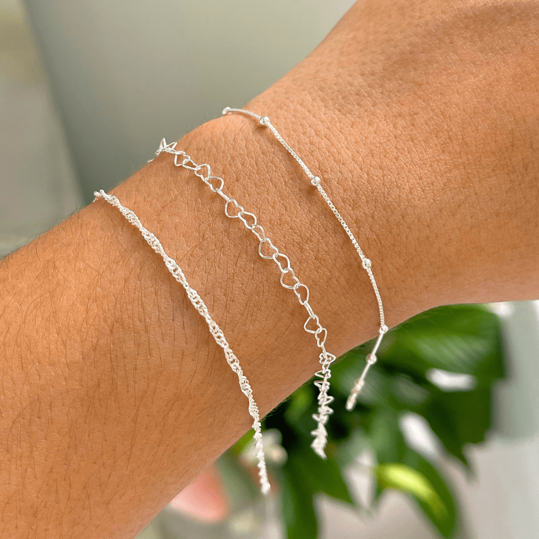 KIT FLORESCER 3 PULSEIRAS | Bellitas Joias