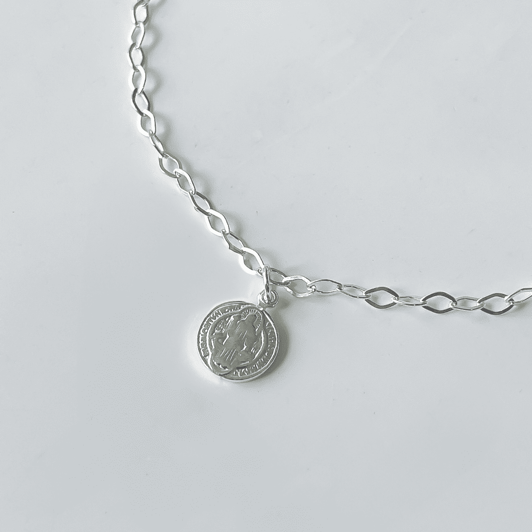 Pulseira São Bento com Elos Simples – Prata 925 | Bellitas Joias