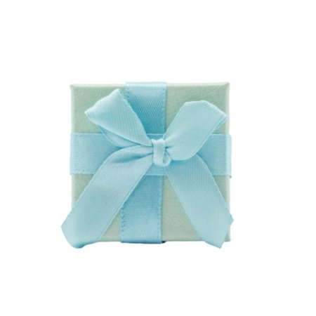 Caixinha de Presente Azul – Para Anel ou Brinco | Bellitas Joias