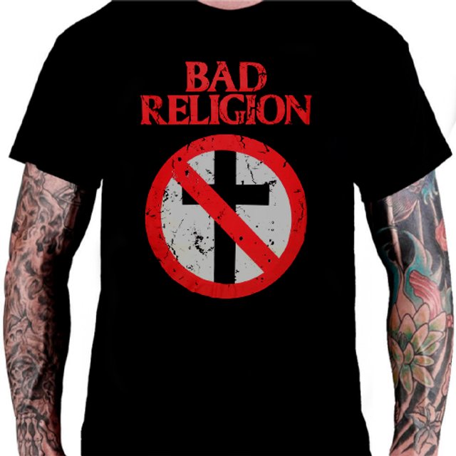 Camiseta Bad Religion Tradicional | Kaverna do Rock