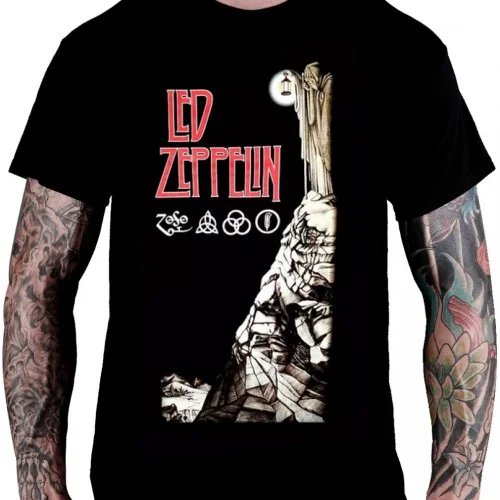 Camiseta Led Zeppelin Mago | Kaverna do Rock