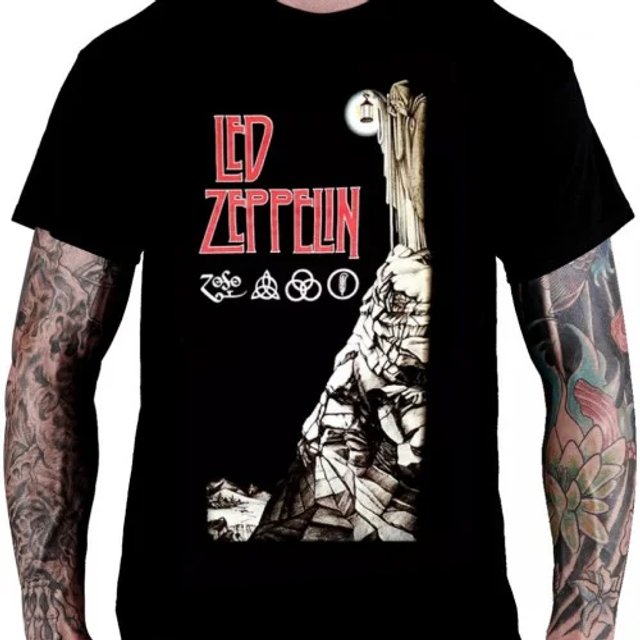 Camiseta Led Zeppelin Mago | Kaverna do Rock
