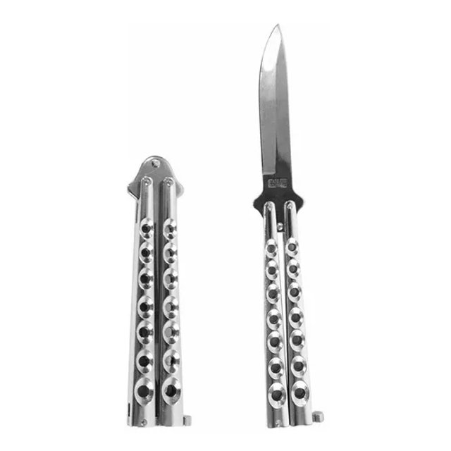 Canivete Faca Butterfly Aço M/G | Kaverna do Rock