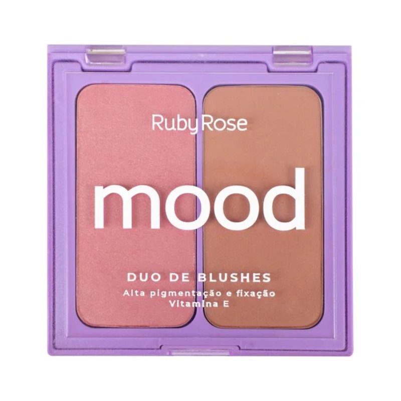 Ruby Rose Feels Mood Cor 03 - Duo de Blushes 14g | New Big Cosméticos ...