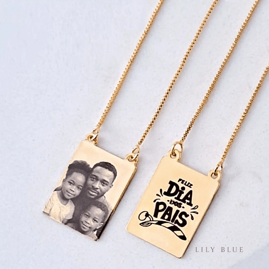 Escapulário Personalizado | Lily Blue