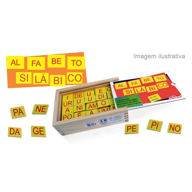 Alfabeto Silábico | Splash Brinquedos Educativos