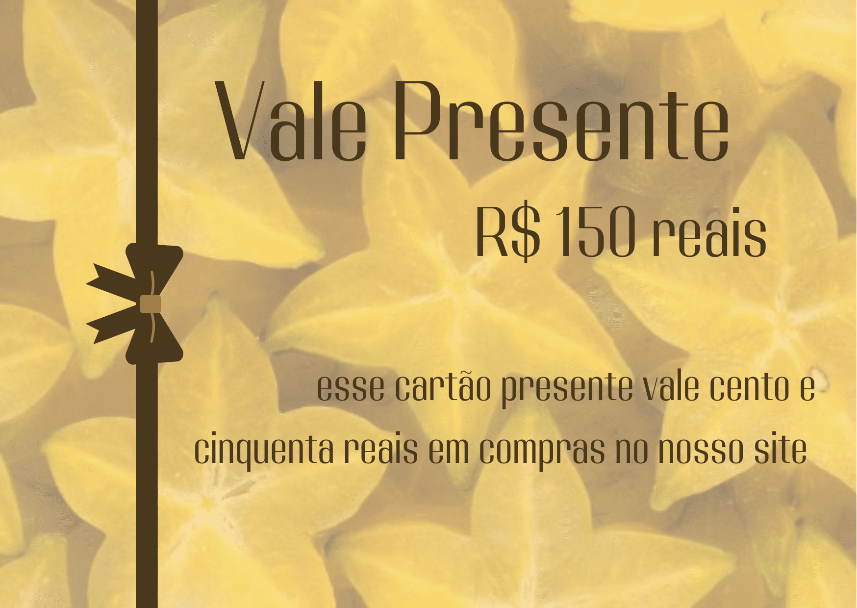 Cartão Presente | carambolasunglasses