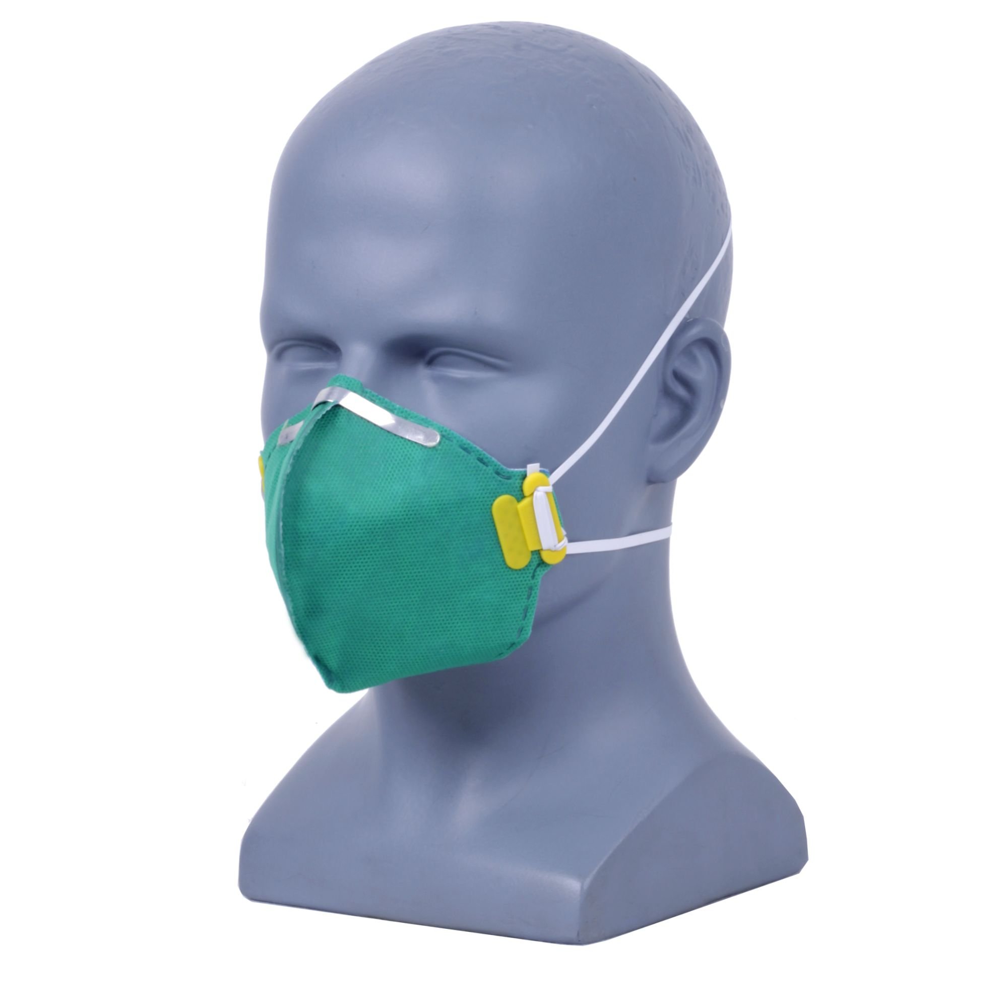 MÁSCARA PFF3 SEM VÁLVULA VERDE LUBEKA CA 38834 | De Paula Epi's