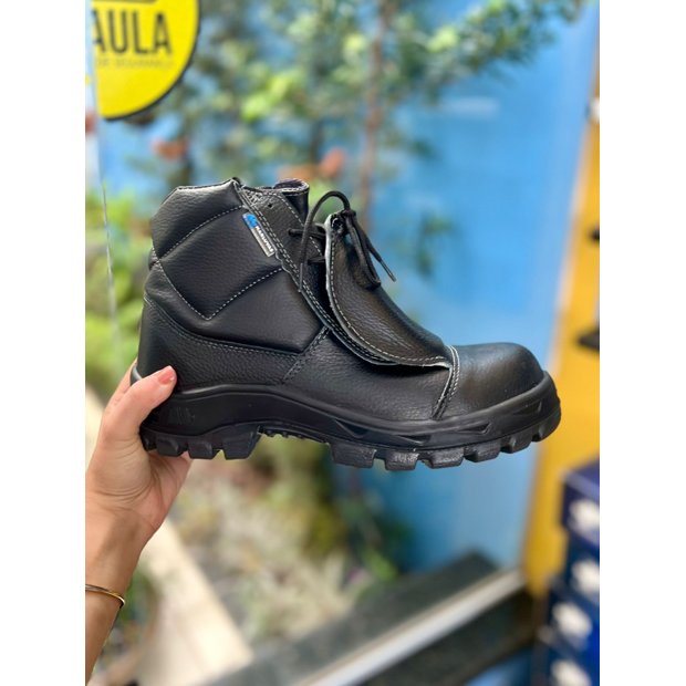 Botina de Segurança com Metatarso Anti-Torção Amarrar Composite ...