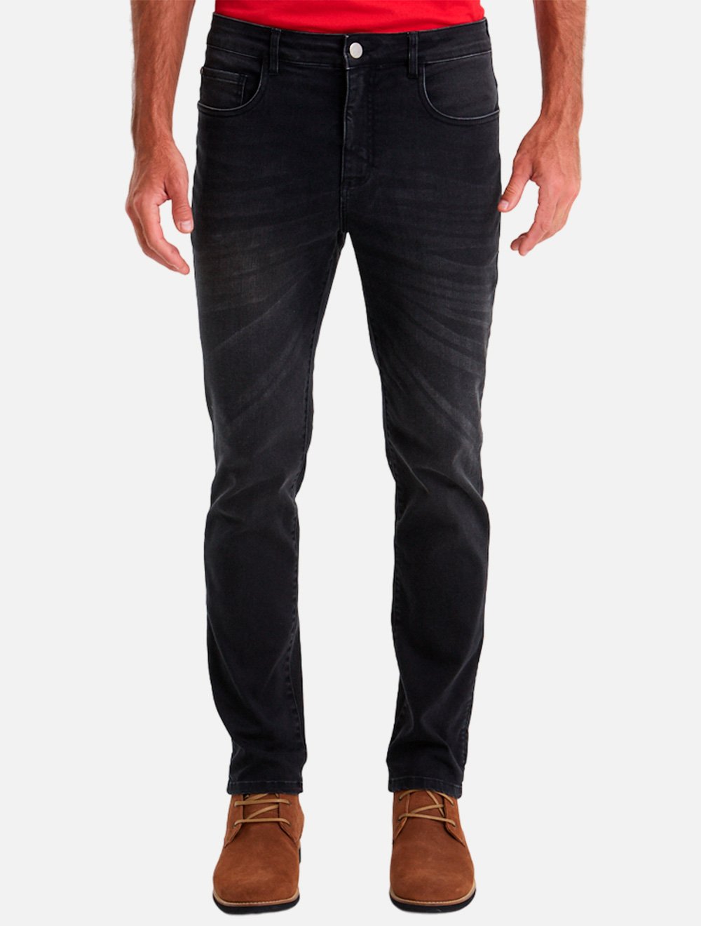 Calça Original Penguin Jeans Slim BPHB0026 Preta | Adamanto Store