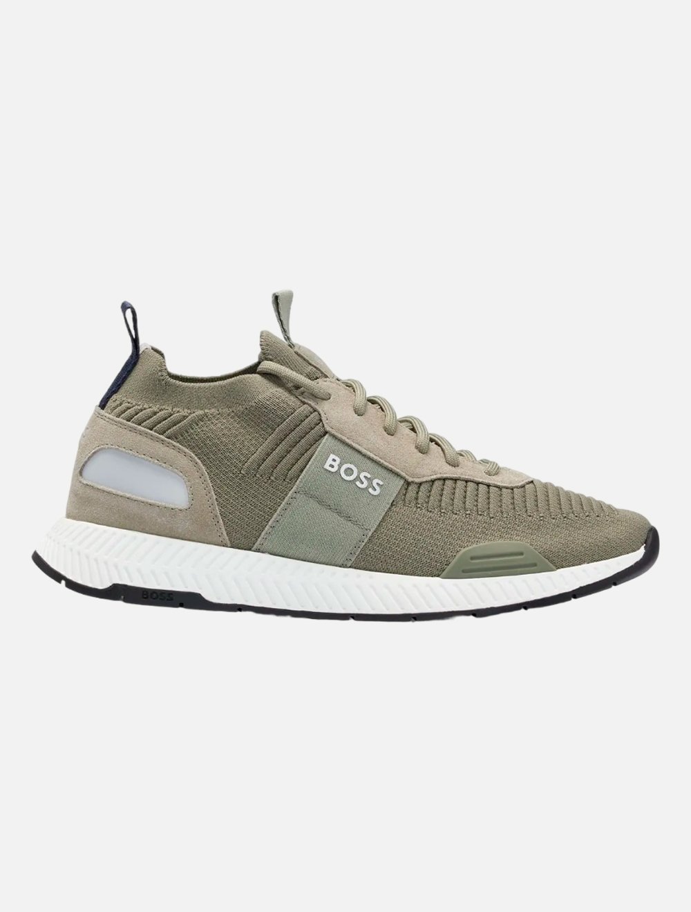 Tênis Hugo Boss Titanium Runn Knsta Verde | Adamanto Store