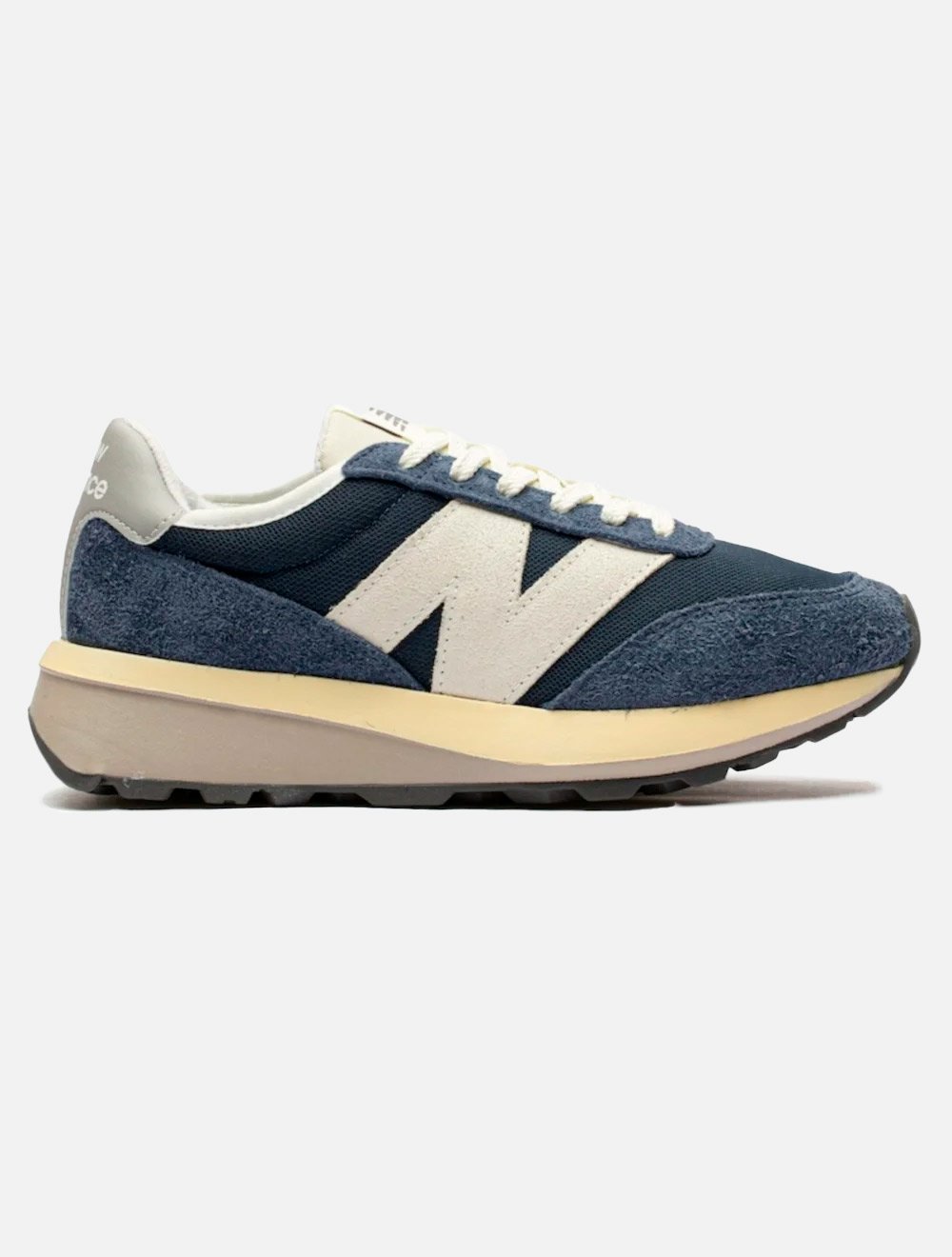 Tênis New Balance 370v1 Azul Marinho/Off White | Adamanto Store