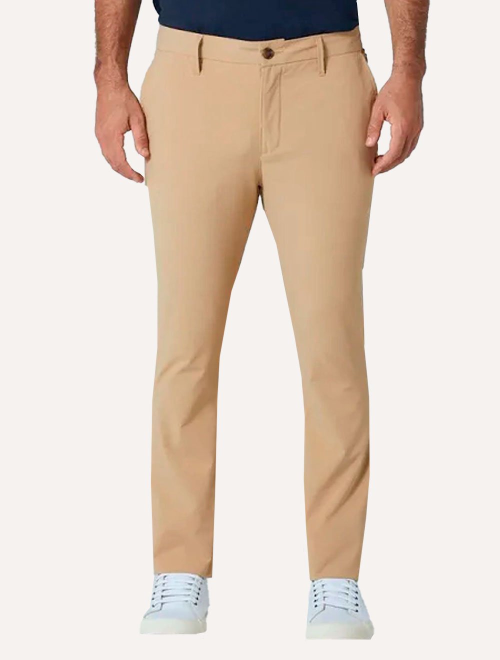 Calça Original Penguin Sarja OPBF30070 Bege | Adamanto Store