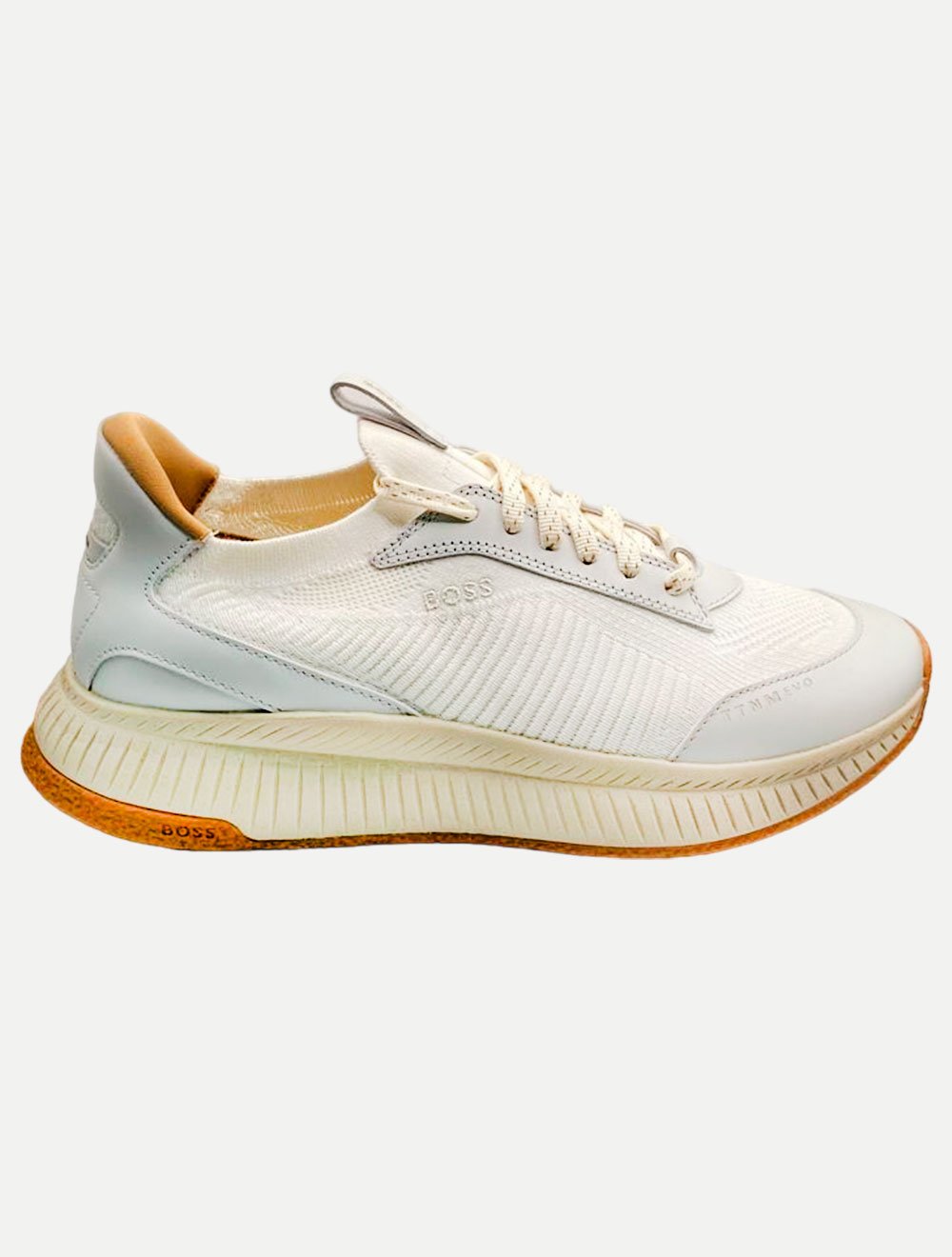 Tênis Hugo Boss TTNM EVO Slon Kntlt Off White | Adamanto Store