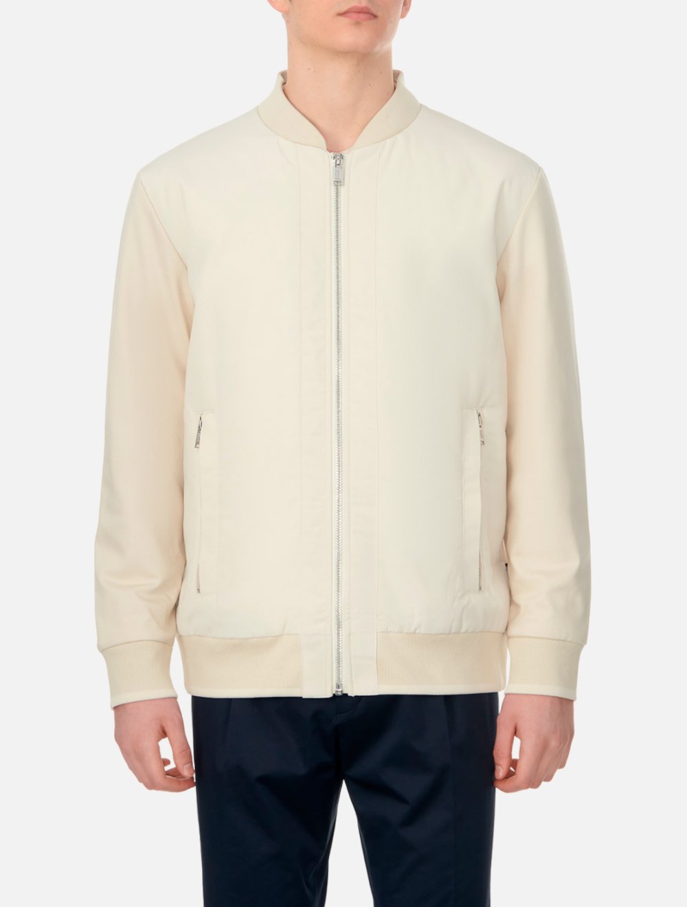 Jaqueta Hugo Boss X Porsche Skiles 280 Ps Off White | Adamanto Store