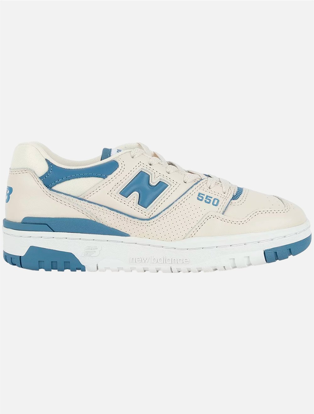 Tênis New Balance 550 Off White/Azul | Adamanto Store