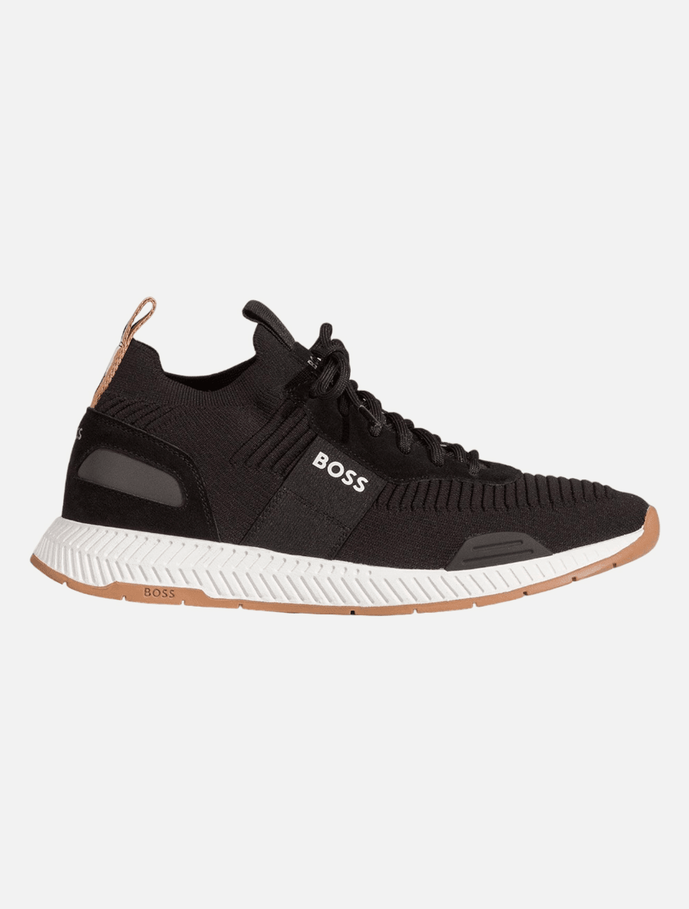 Tênis Hugo Boss Masculino Titanium Runn Knsta Preto | Adamanto Store