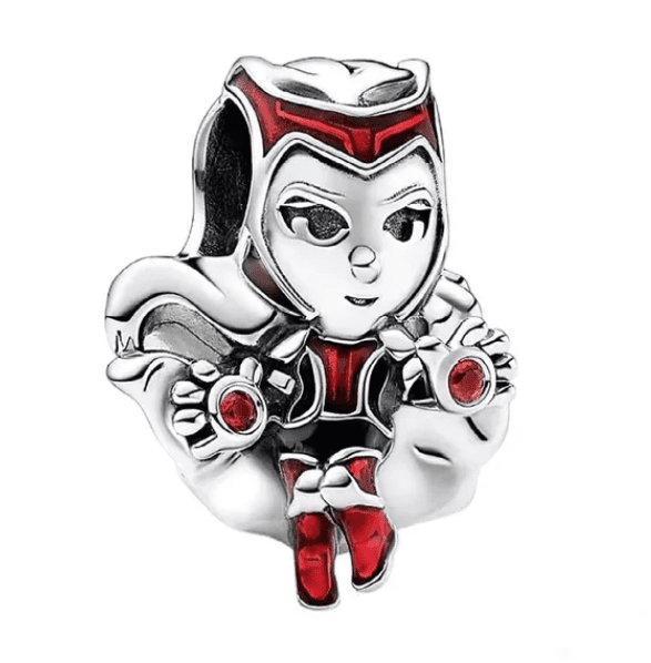 Berloque Separador Feiticeira Escarlate - Marvel | Alê Guimarães Pratas