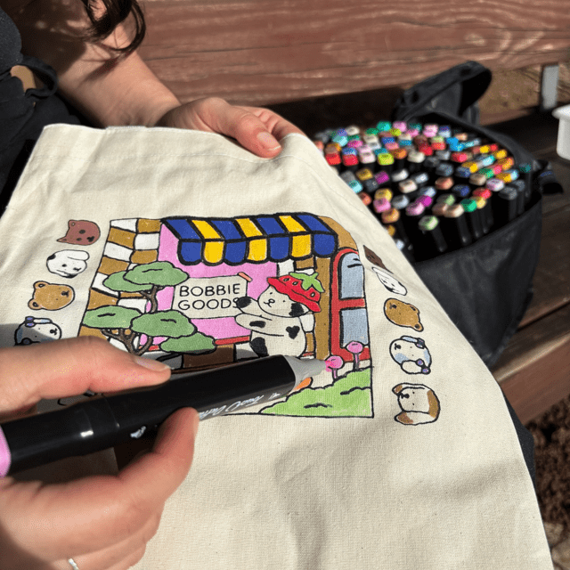 Ecobag para COLORIR Bobbie Goods - BOBBIE - UND | Atacado Papelândia