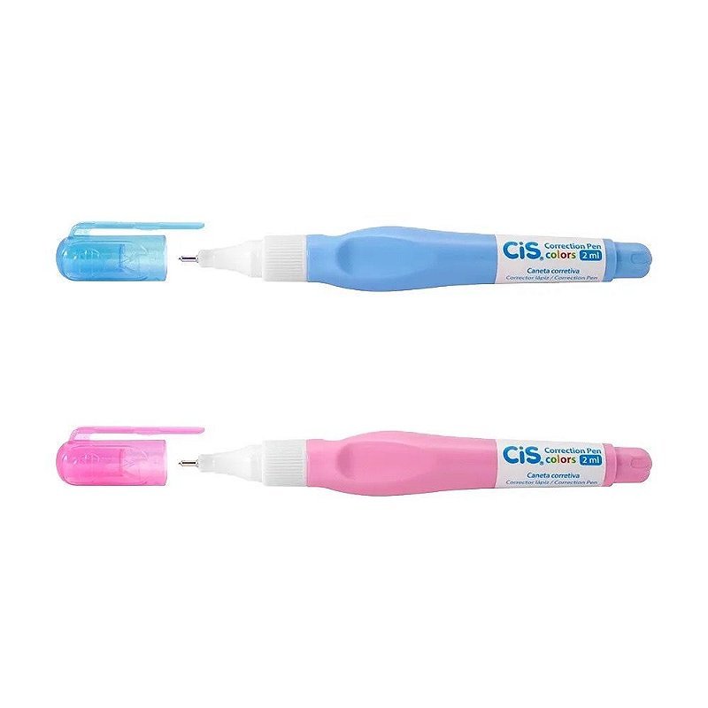 Caneta Corretiva 2 ml CIS - CX 12 UND | Atacado Papelândia