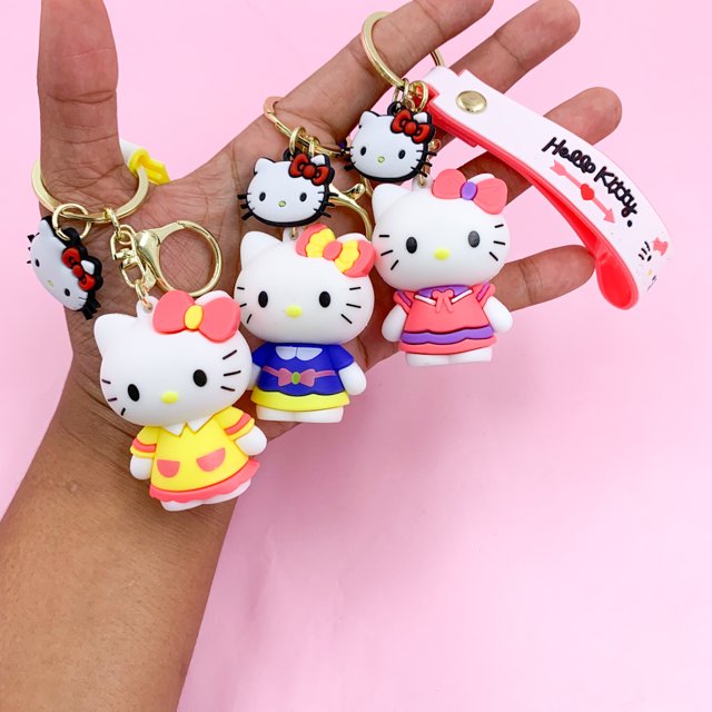 Chaveiro Luxo Hello Kitty - UND | Atacado Papelândia