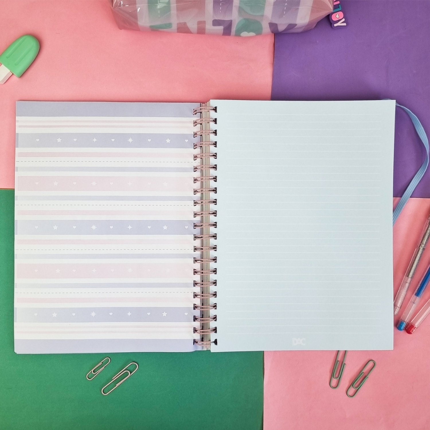 Caderno Universitário Smart 10 Matérias Enjoy DAC | Atacado Papelândia