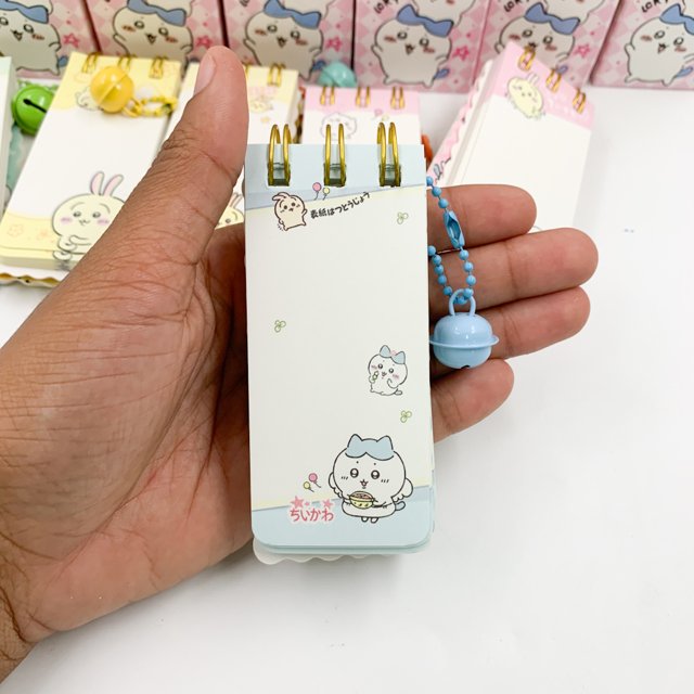 Mini Bloco de Notas c/ Espiral Chiikawa - UND | Atacado Papelândia