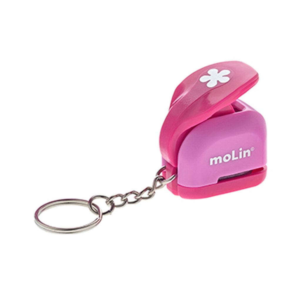 Mini Perfurador Love Head Flower MOLIN - BLISTER | Atacado Papelândia